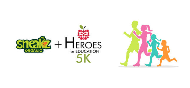 We're Running for Kids' Education – Sneakz Organic